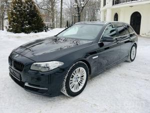 Black BMW 520 2016 in Gulbene, with an engine capacity of 2.00 L and mileage of 250 thousand km for 11990 €, photo 2 on AUTOMOTO.COM.LV