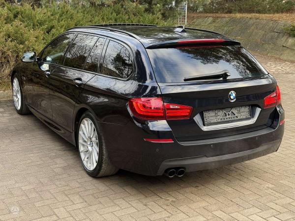 Black BMW 520 2016 in Prienai, with an engine capacity of 2.00 L and mileage of 270 thousand km for 14700 €, photo 6 on AUTOMOTO.COM.LV