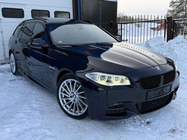Black BMW 520 2016 in Prienai, with an engine capacity of 2.00 L and mileage of 270 thousand km for 14500 €, photo 1 on AUTOMOTO.COM.LV