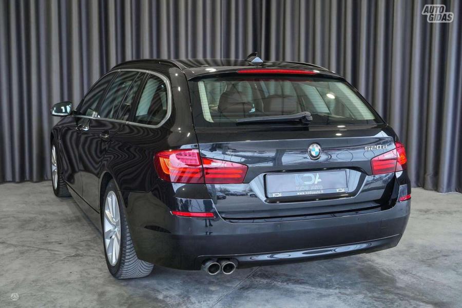Melns BMW 520 2016 Marijampole, ar dzinēja tilpumu 2.00 L un nobraukumu 309 tūkst. km par 10450 €, foto 9 vietnē AUTOMOTO.COM.LV