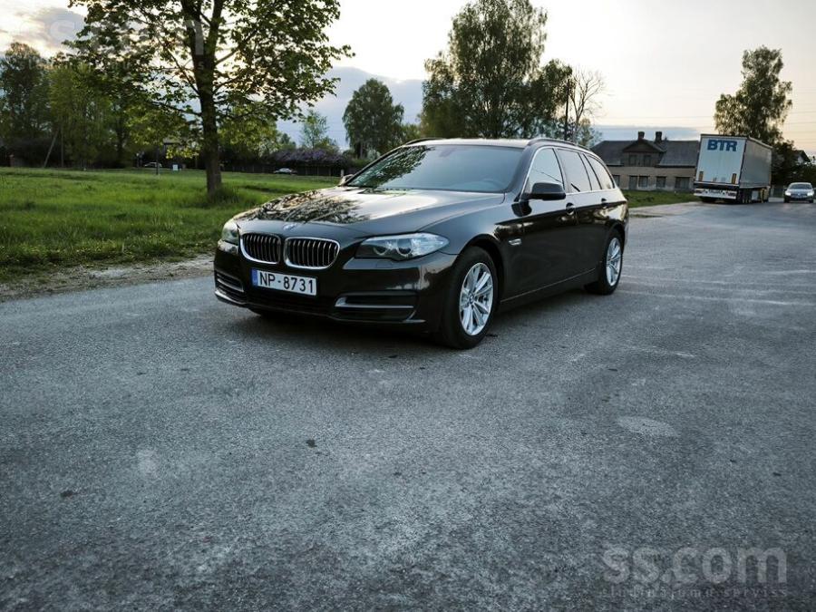 Melns BMW 520 2016 Rīga, ar dzinēja tilpumu 2.00 L un nobraukumu 267 tūkst. km par 10900 €, foto 3 vietnē AUTOMOTO.COM.LV
