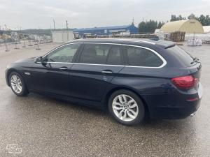 Black BMW 520 2016 in Kaunas, with an engine capacity of 2.00 L and mileage of 210 thousand km for 12100 €, photo 4 on AUTOMOTO.COM.LV