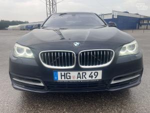 Black BMW 520 2016 in Kaunas, with an engine capacity of 2.00 L and mileage of 210 thousand km for 12100 €, photo 8 on AUTOMOTO.COM.LV