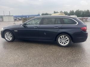 Black BMW 520 2016 in Kaunas, with an engine capacity of 2.00 L and mileage of 210 thousand km for 12100 €, photo 9 on AUTOMOTO.COM.LV