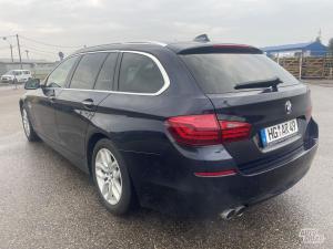 Black BMW 520 2016 in Kaunas, with an engine capacity of 2.00 L and mileage of 210 thousand km for 12100 €, photo 10 on AUTOMOTO.COM.LV