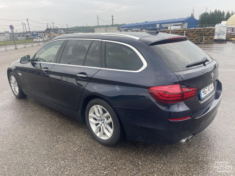 Black BMW 520 2016 in Kaunas, with an engine capacity of 2.00 L and mileage of 210 thousand km for 12100 €, photo 18 on AUTOMOTO.COM.LV