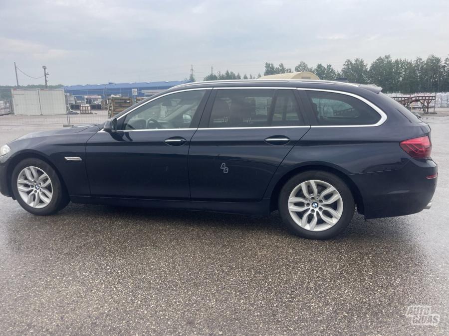 Black BMW 520 2016 in Kaunas, with an engine capacity of 2.00 L and mileage of 210 thousand km for 12100 €, photo 19 on AUTOMOTO.COM.LV