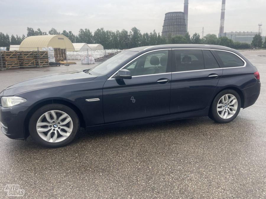 Black BMW 520 2016 in Kaunas, with an engine capacity of 2.00 L and mileage of 210 thousand km for 12100 €, photo 20 on AUTOMOTO.COM.LV