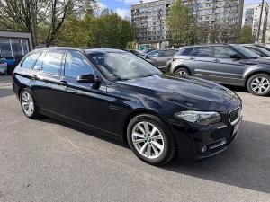 Black BMW 520 2016 in Riga, with an engine capacity of 2.00 L and mileage of 254 thousand km for 11950 €, photo 4 on AUTOMOTO.COM.LV