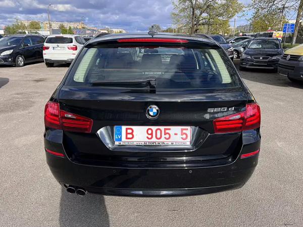 Melns BMW 520 2016 Rīga, ar dzinēja tilpumu 2.00 L un nobraukumu 254 tūkst. km par 11950 €, foto 5 vietnē AUTOMOTO.COM.LV