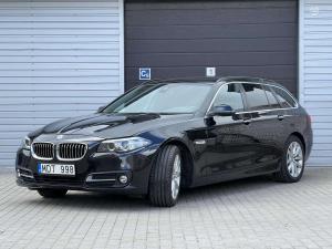 Melns BMW 520 2016 Klaipėda, ar dzinēja tilpumu 2.00 L un nobraukumu 230 tūkst. km par 11500 €, foto  vietnē AUTOMOTO.COM.LV