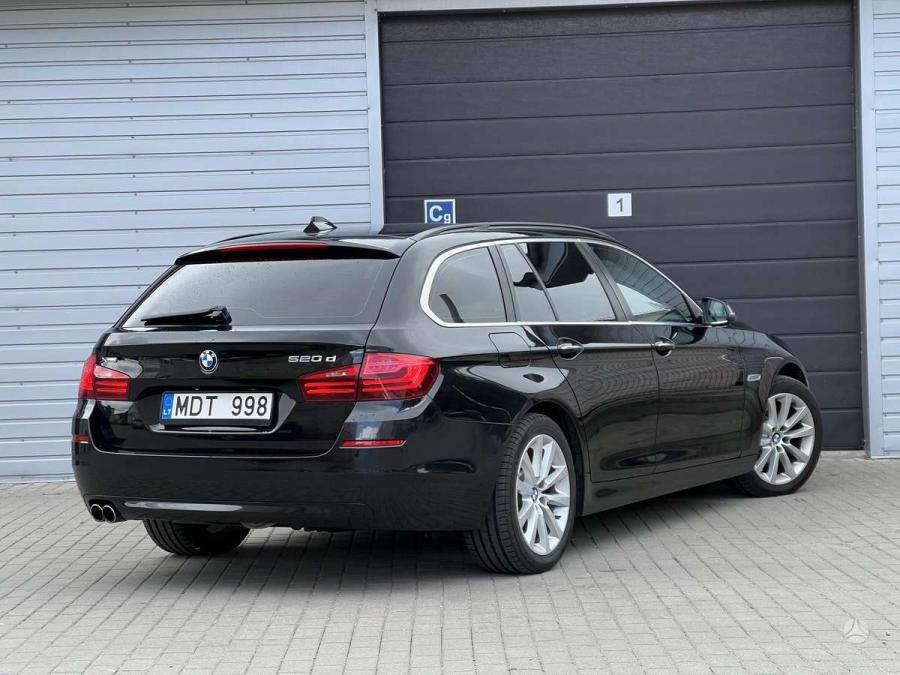Melns BMW 520 2016 Klaipėda, ar dzinēja tilpumu 2.00 L un nobraukumu 230 tūkst. km par 11500 €, foto 6 vietnē AUTOMOTO.COM.LV