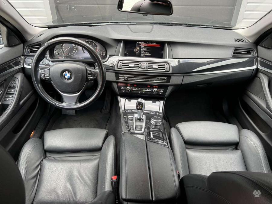 Melns BMW 520 2016 Klaipėda, ar dzinēja tilpumu 2.00 L un nobraukumu 230 tūkst. km par 11500 €, foto 14 vietnē AUTOMOTO.COM.LV