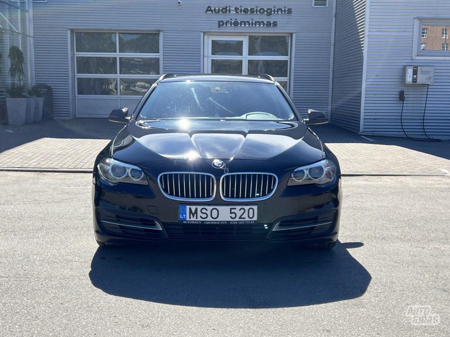 Black BMW 520 2016 in Klaipeda, with an engine capacity of 2.00 L and mileage of 310 thousand km for 12500 €, photo 1 on AUTOMOTO.COM.LV