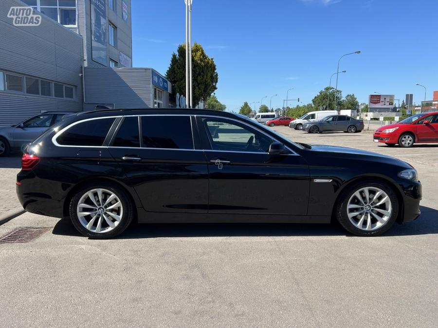 Black BMW 520 2016 in Klaipeda, with an engine capacity of 2.00 L and mileage of 310 thousand km for 12500 €, photo 4 on AUTOMOTO.COM.LV