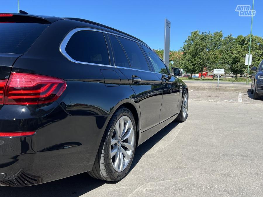 Black BMW 520 2016 in Klaipeda, with an engine capacity of 2.00 L and mileage of 310 thousand km for 12500 €, photo 5 on AUTOMOTO.COM.LV