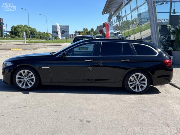 Black BMW 520 2016 in Klaipeda, with an engine capacity of 2.00 L and mileage of 310 thousand km for 12500 €, photo 7 on AUTOMOTO.COM.LV