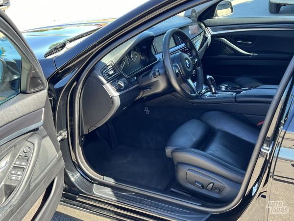 Black BMW 520 2016 in Klaipeda, with an engine capacity of 2.00 L and mileage of 310 thousand km for 12500 €, photo 10 on AUTOMOTO.COM.LV