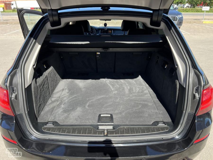 Black BMW 520 2016 in Klaipeda, with an engine capacity of 2.00 L and mileage of 310 thousand km for 12500 €, photo 17 on AUTOMOTO.COM.LV