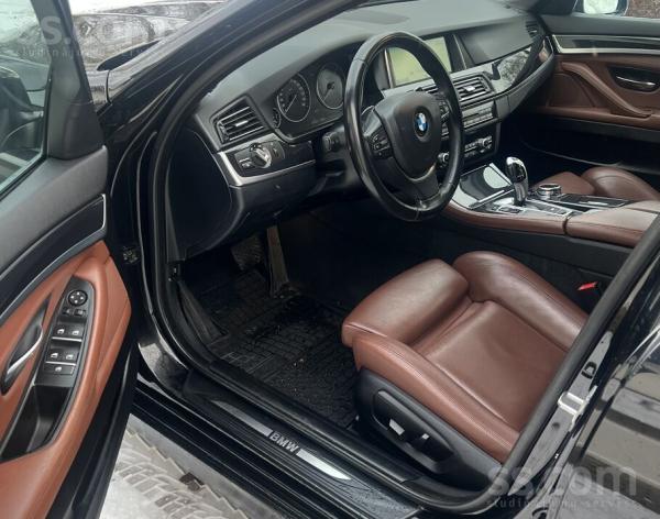 Melns BMW 520 2016 Rīga, ar dzinēja tilpumu 2.00 L un nobraukumu 255 tūkst. km par 11990 €, foto 7 vietnē AUTOMOTO.COM.LV
