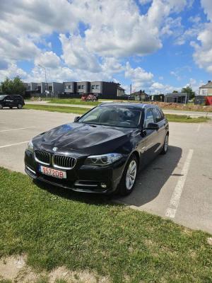 Melns BMW 520 2016 Kauņa, ar dzinēja tilpumu 2.00 L un nobraukumu 264 tūkst. km par 9100 €, foto  vietnē AUTOMOTO.COM.LV