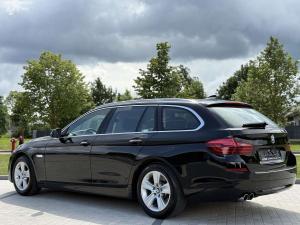 Black BMW 520 2016 in Siauliai, with an engine capacity of 2.00 L and mileage of 299 thousand km for 10950 €, photo 8 on AUTOMOTO.COM.LV