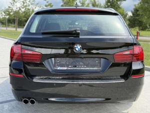 Black BMW 520 2016 in Siauliai, with an engine capacity of 2.00 L and mileage of 299 thousand km for 10950 €, photo 13 on AUTOMOTO.COM.LV