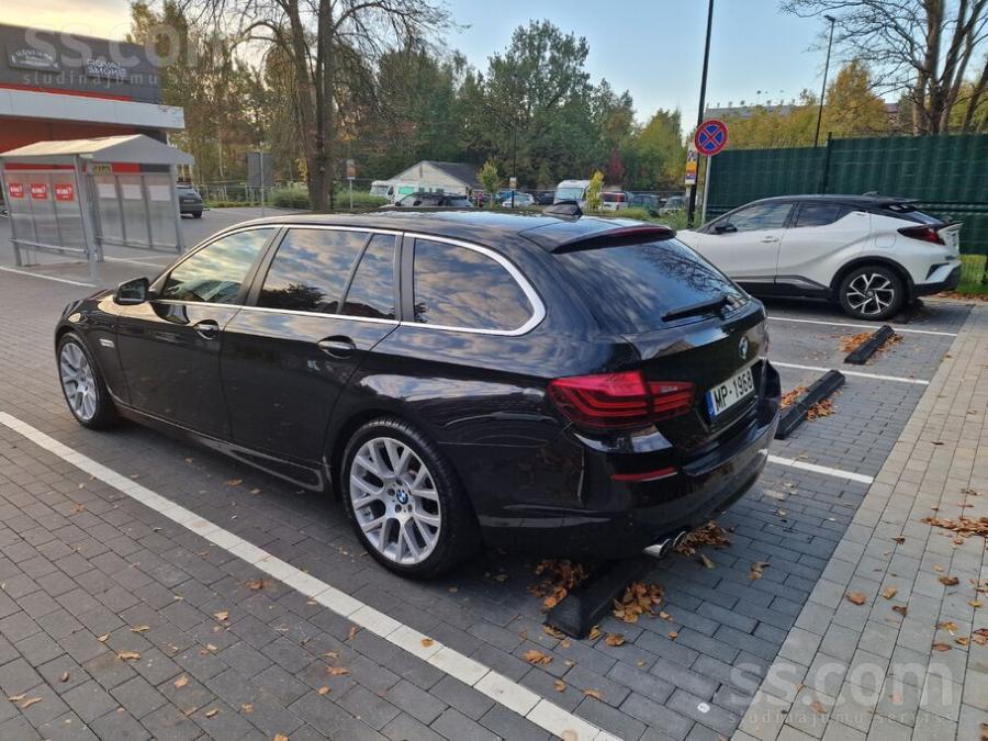 Черный БМВ 520 2016 в Елгава, объемом двигателя 2.00 л и пробегом 375 тыс. км за 10100 €, фото 6 на AUTOMOTO.COM.LV