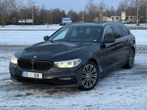 Black BMW 520 2017 in Aizkraukle, with an engine capacity of 2.00 L and mileage of 0 thousand km for 8000 €, photo 1 on AUTOMOTO.COM.LV