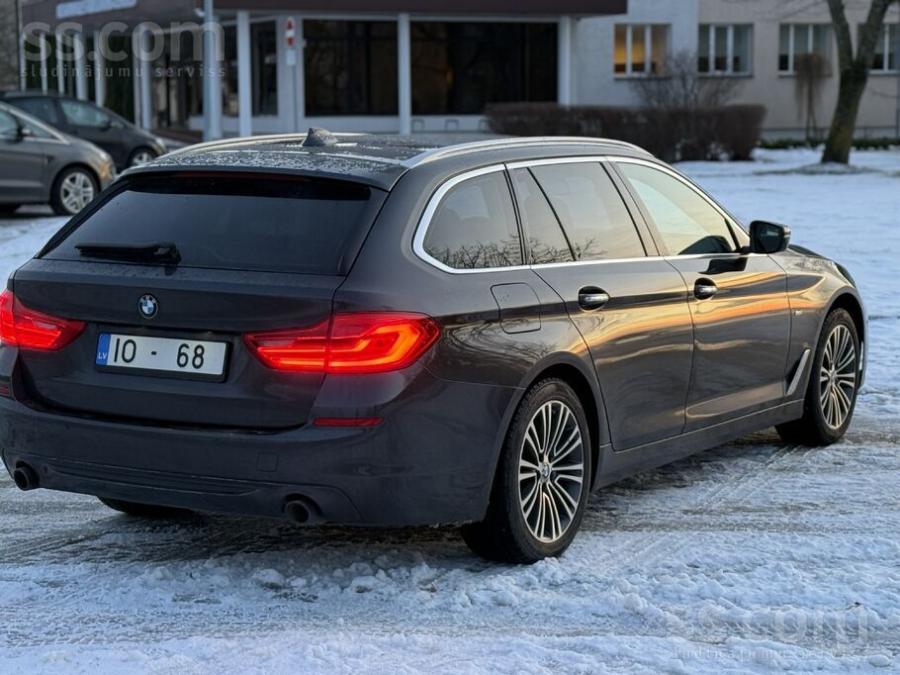 Black BMW 520 2017 in Aizkraukle, with an engine capacity of 2.00 L and mileage of 0 thousand km for 8000 €, photo 25 on AUTOMOTO.COM.LV