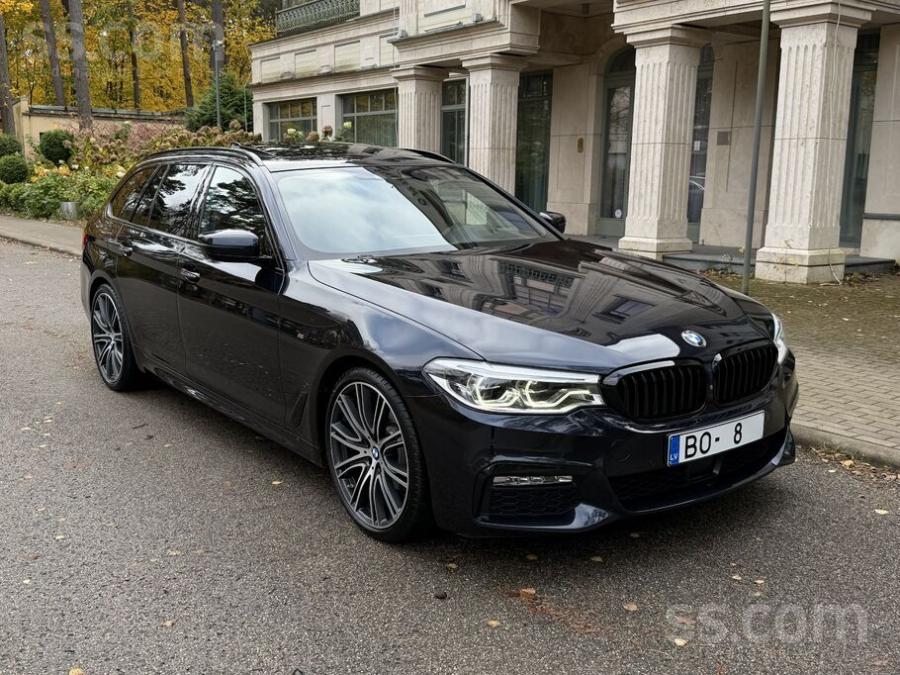Melns BMW 520 2017 Bauska, ar dzinēja tilpumu 2.00 L un nobraukumu 216 tūkst. km par 23500 €, foto 3 vietnē AUTOMOTO.COM.LV