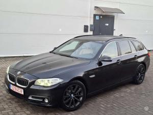 Black BMW 520 2017 in Silute, with an engine capacity of 2.00 L and mileage of 258 thousand km for 7999 €, photo 9 on AUTOMOTO.COM.LV