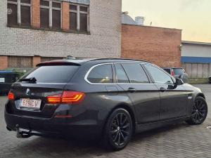 Black BMW 520 2017 in Silute, with an engine capacity of 2.00 L and mileage of 258 thousand km for 7999 €, photo 10 on AUTOMOTO.COM.LV