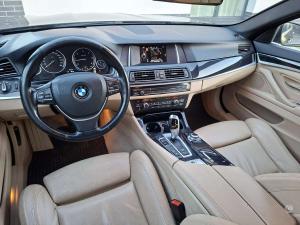 Black BMW 520 2017 in Silute, with an engine capacity of 2.00 L and mileage of 258 thousand km for 7999 €, photo 23 on AUTOMOTO.COM.LV
