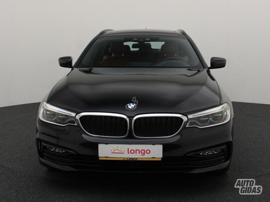 Black BMW 520 2017 in Vilnius, with an engine capacity of 2.00 L and mileage of 195 thousand km for 19499 €, photo 3 on AUTOMOTO.COM.LV