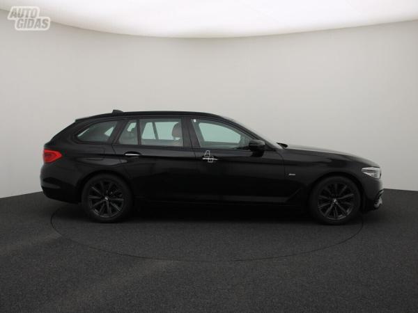 Black BMW 520 2017 in Vilnius, with an engine capacity of 2.00 L and mileage of 195 thousand km for 19499 €, photo 9 on AUTOMOTO.COM.LV