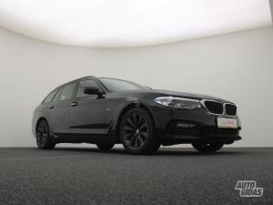 Black BMW 520 2017 in Vilnius, with an engine capacity of 2.00 L and mileage of 195 thousand km for 19499 €, photo 11 on AUTOMOTO.COM.LV