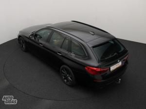 Black BMW 520 2017 in Vilnius, with an engine capacity of 2.00 L and mileage of 195 thousand km for 19499 €, photo 12 on AUTOMOTO.COM.LV