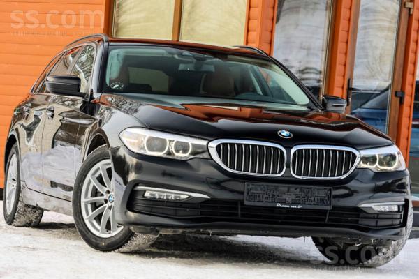 Melns BMW 520 2017 Tukums, ar dzinēja tilpumu 2.00 L un nobraukumu 225 tūkst. km par 13790 €, foto 1 vietnē AUTOMOTO.COM.LV