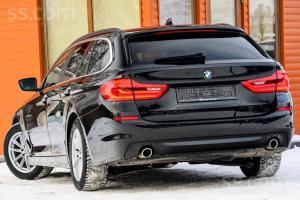 Black BMW 520 2017 in Tukums, with an engine capacity of 2.00 L and mileage of 225 thousand km for 13790 €, photo 3 on AUTOMOTO.COM.LV