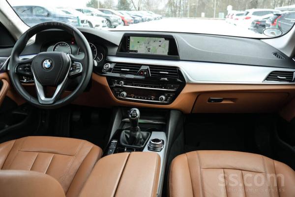 Melns BMW 520 2017 Tukums, ar dzinēja tilpumu 2.00 L un nobraukumu 225 tūkst. km par 13790 €, foto 6 vietnē AUTOMOTO.COM.LV
