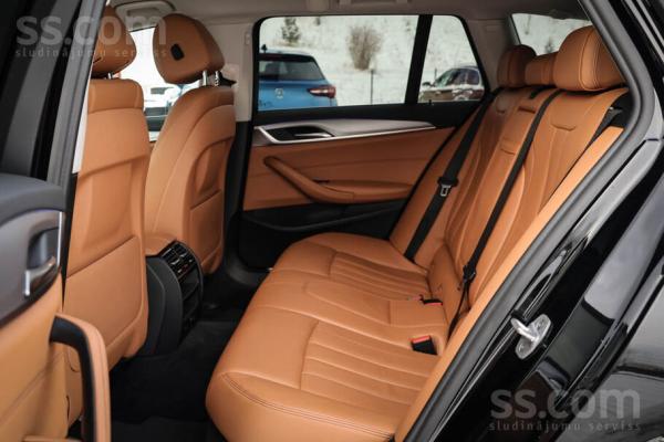 Melns BMW 520 2017 Tukums, ar dzinēja tilpumu 2.00 L un nobraukumu 225 tūkst. km par 13790 €, foto 9 vietnē AUTOMOTO.COM.LV