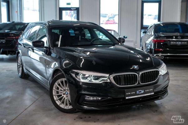 Black BMW 520 2017 in Marijampole, with an engine capacity of 2.00 L and mileage of 249 thousand km for 19950 €, photo 2 on AUTOMOTO.COM.LV