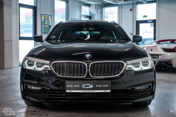 Black BMW 520 2017 in Marijampole, with an engine capacity of 2.00 L and mileage of 249 thousand km for 19950 €, photo 3 on AUTOMOTO.COM.LV