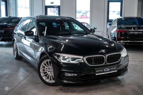 Black BMW 520 2017 in Kaunas, with an engine capacity of 2.00 L and mileage of 249 thousand km for 19950 €, photo 2 on AUTOMOTO.COM.LV