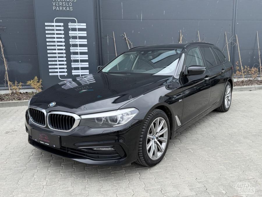Melns BMW 520 2017 Viļņa, ar dzinēja tilpumu 2.00 L un nobraukumu 299 tūkst. km par 17500 €, foto 1 vietnē AUTOMOTO.COM.LV