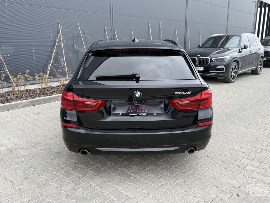 Melns BMW 520 2017 Viļņa, ar dzinēja tilpumu 2.00 L un nobraukumu 299 tūkst. km par 17500 €, foto 9 vietnē AUTOMOTO.COM.LV