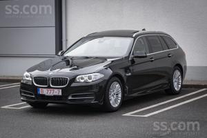 Black BMW 520 2017 in Riga, with an engine capacity of 2.00 L and mileage of 231 thousand km for 13250 €, photo  on AUTOMOTO.COM.LV