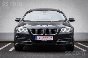 Black BMW 520 2017 in Riga, with an engine capacity of 2.00 L and mileage of 231 thousand km for 13250 €, photo 3 on AUTOMOTO.COM.LV