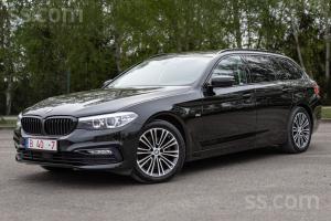 Black BMW 520 2017 in Tukums, with an engine capacity of 2.00 L and mileage of 269 thousand km for 15990 €, photo 3 on AUTOMOTO.COM.LV